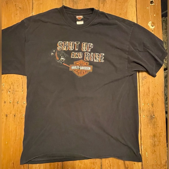 Harley-Davidson | Shirts | Vintage Buckminns Harley Davidson Xenia Ohio ...